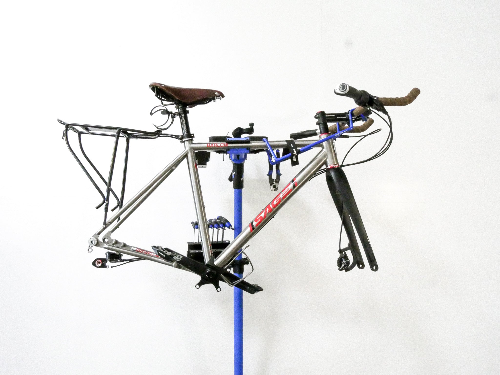 Sage Titanium Bikes | Convert Your Sage Bike With a Split Belt Pro – VEER